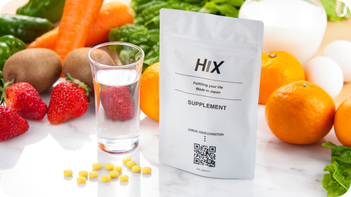 HIX Supplement （ヒックス サプリメント） | AGA管理アプリ HIX - アプリではじめる、あなたにあった薄毛対策